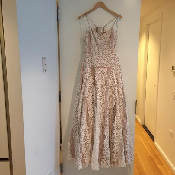 Tracy Reese | Dresses | Bhldn Tracy Reese Larkin Wedding Gown Size 2 ...